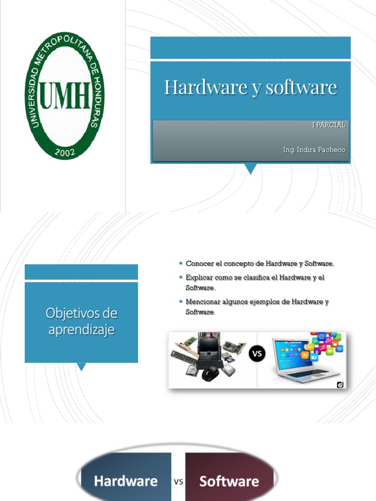 UNIDAD 1 - Hardware y Software | PDF | Hardware de la computadora ...