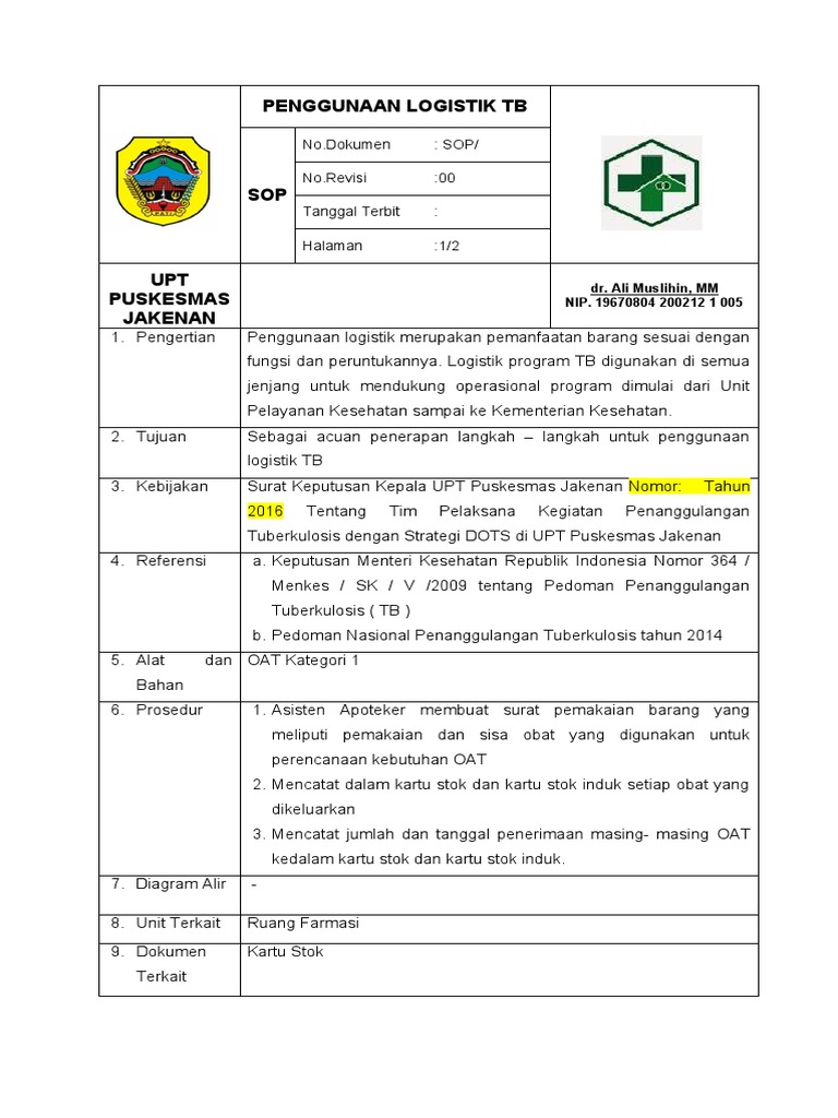 4 Penggunaan Logistik TB | PDF | Sains & Matematika