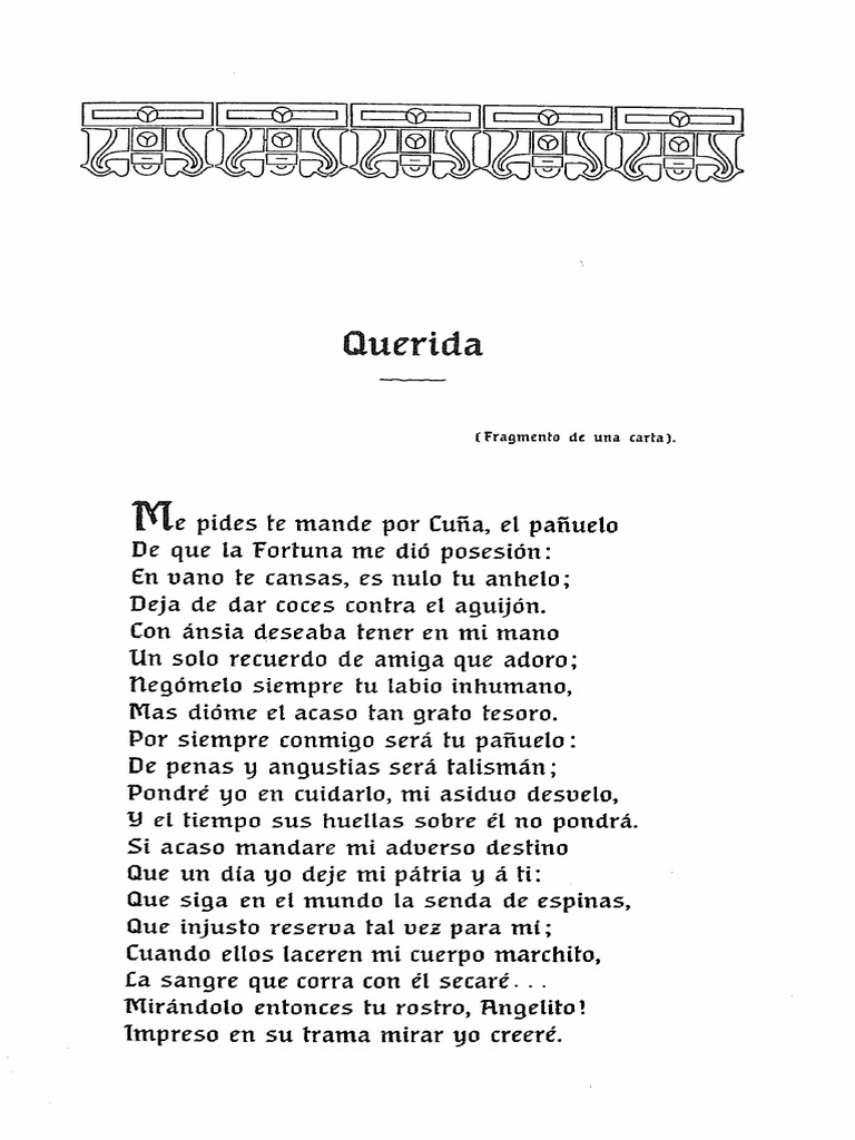 Querida | PDF