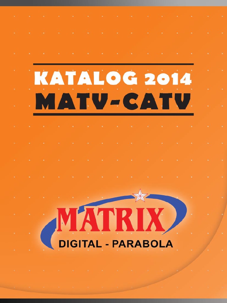 Preview Katalog MATV | PDF