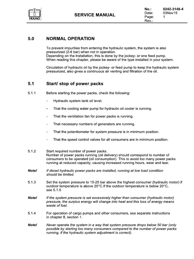 Normal Operation | PDF