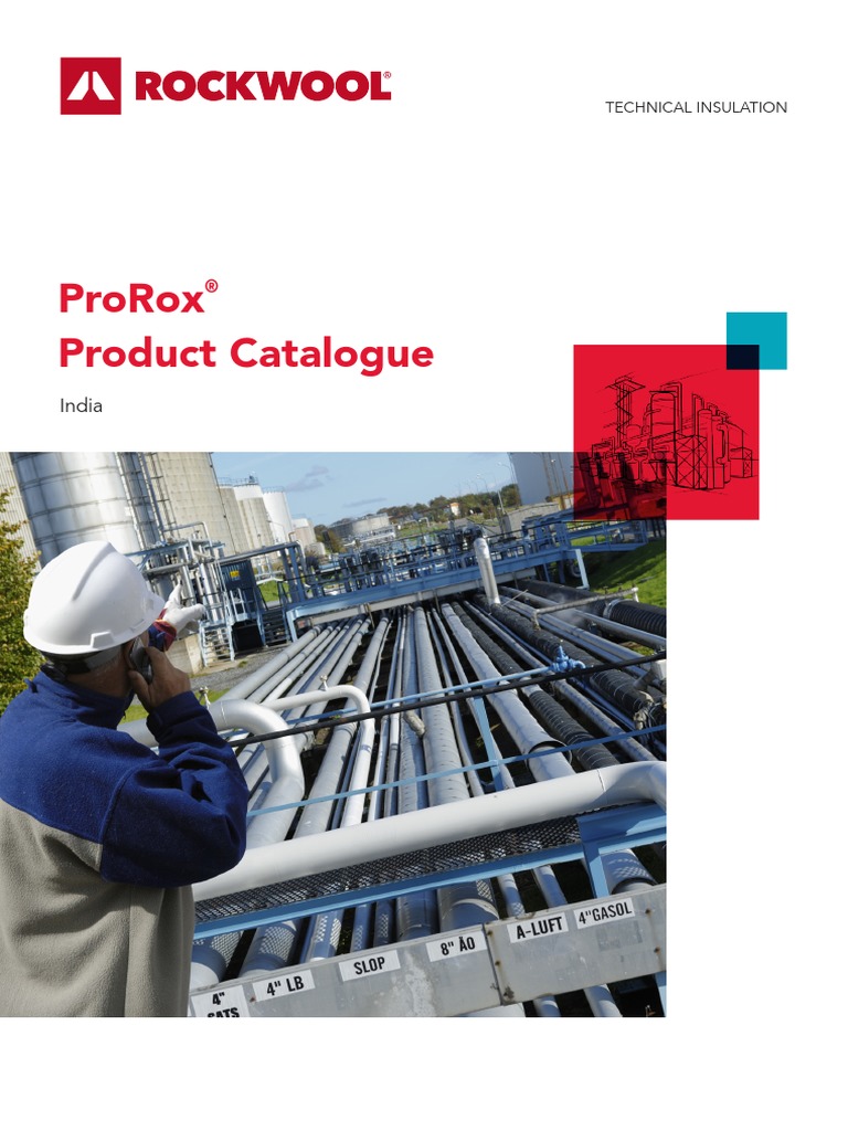 RW Ti Product Catalog Prorox India | PDF | Thermal Insulation | Pipe ...
