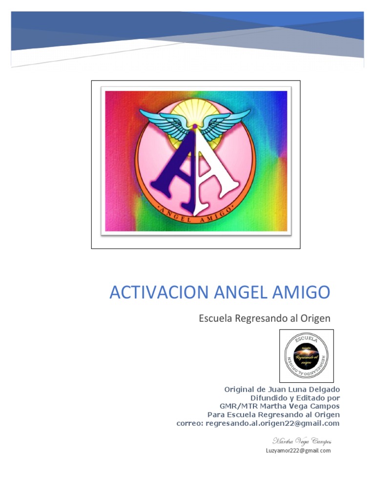 Activación de Ángel Amigo MVC | PDF | Amor | Dios