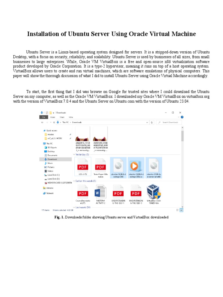 Installing Ubuntu Server | Download Free PDF | Virtualization | Virtual ...