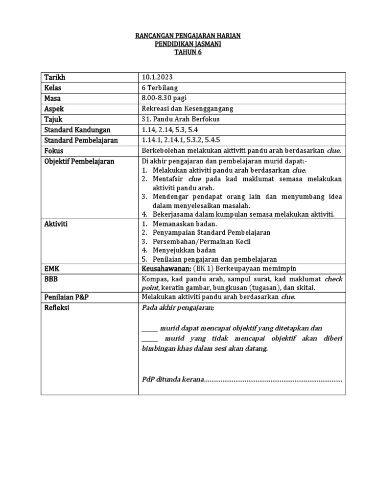 Pandu Arah Berfokus | PDF