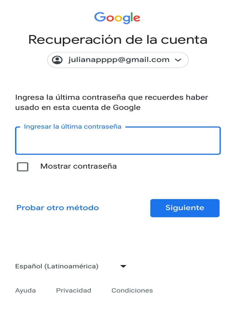 Acceso Cuentas de Google | PDF