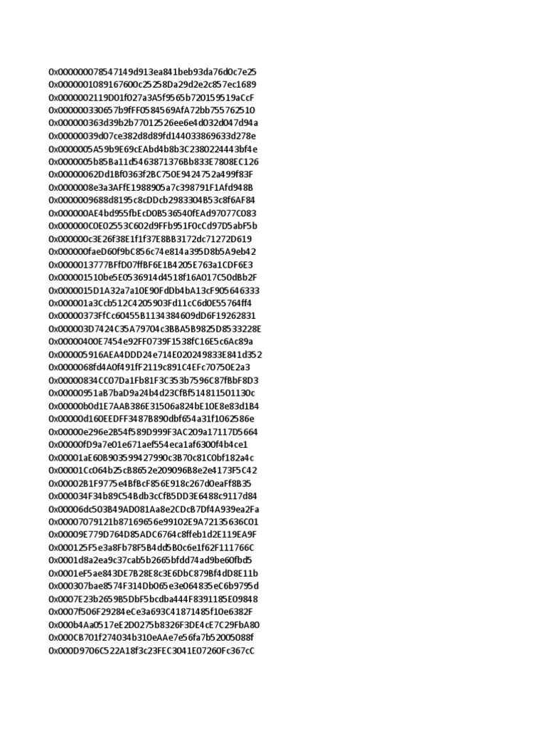 White List Addr | PDF