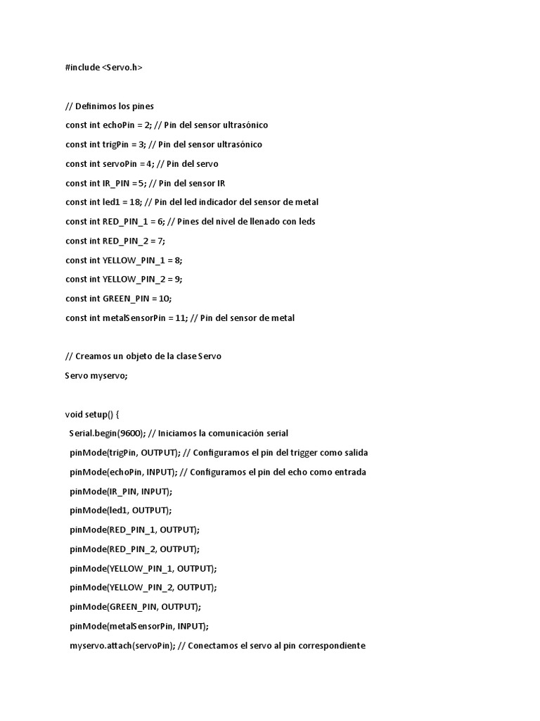 Codigo de Un Basurero Con Compuertas Logicas | Descargar gratis PDF ...