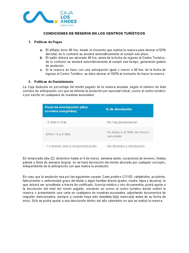 Terminos Condiciones | PDF