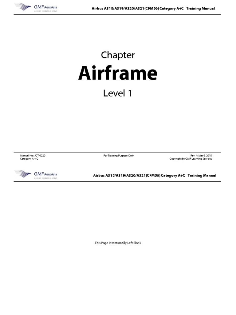 Airframe Level 1r | PDF | Aircraft Flight Control System | Flight ...