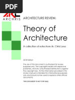 Theory of Architecture-1 | PDF