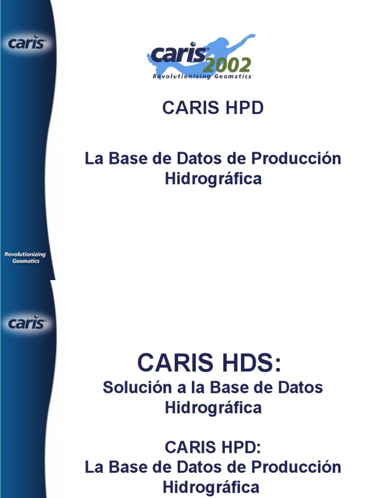 CARIS HPD | PDF | Bases de datos | Software