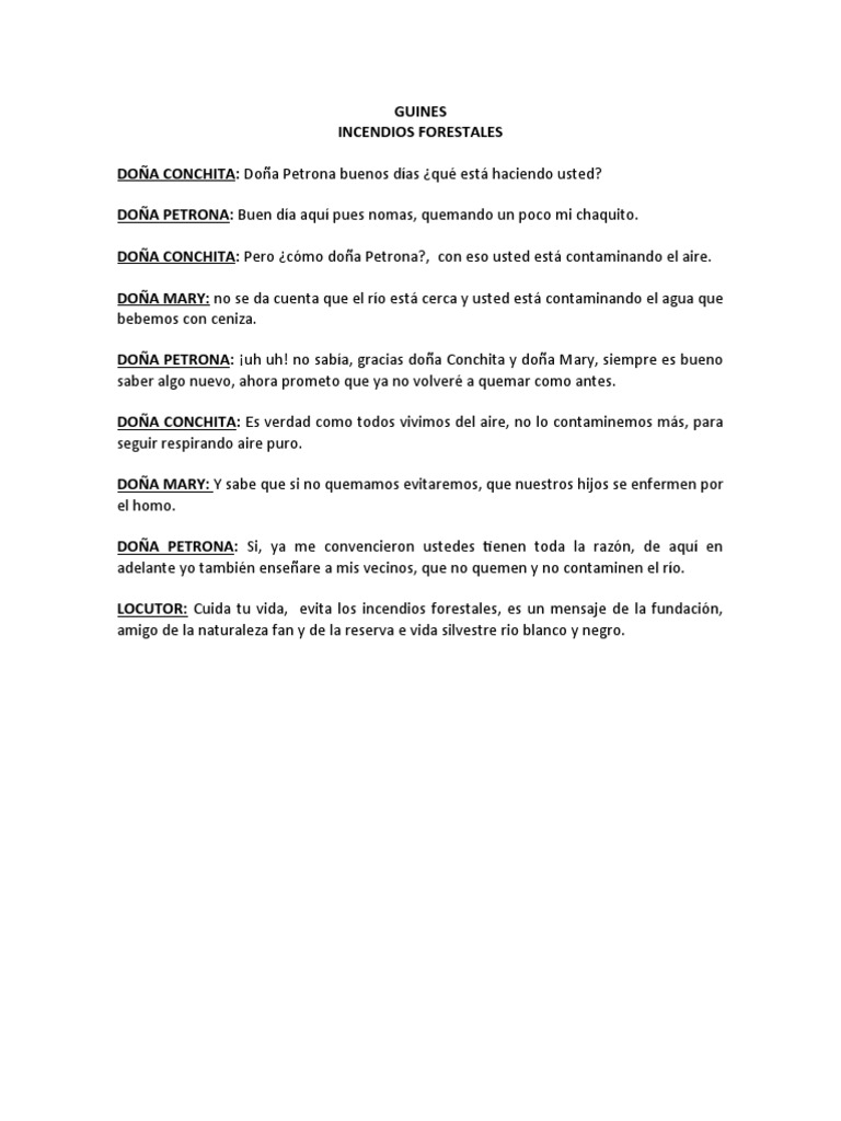 Guiones - Leidy | PDF | Cocina, comidas y vino | Religión y espiritualidad