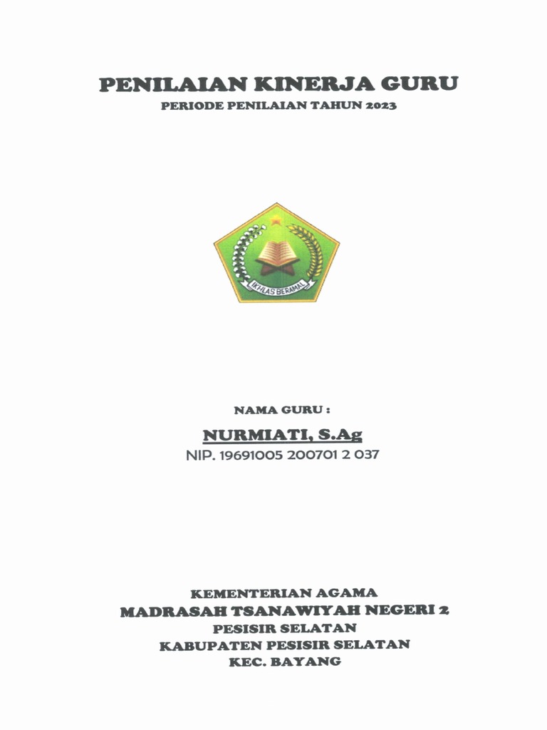 PKG 2023 Nurmiati | PDF