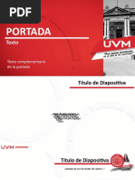 Hoja de Presentación Uvm | PDF