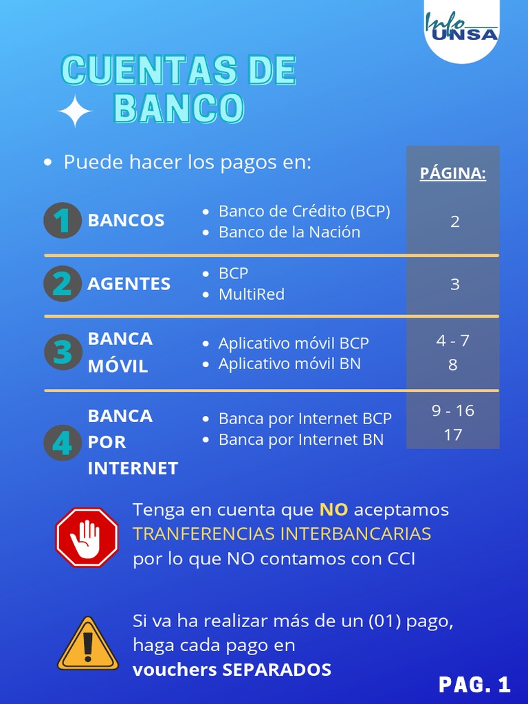 Cuentas de Banco-INFOUNSA | Descargar gratis PDF | Internet ...