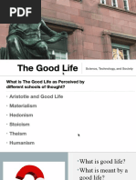 STS - The Good Life - With Assessment | PDF | Philosophy