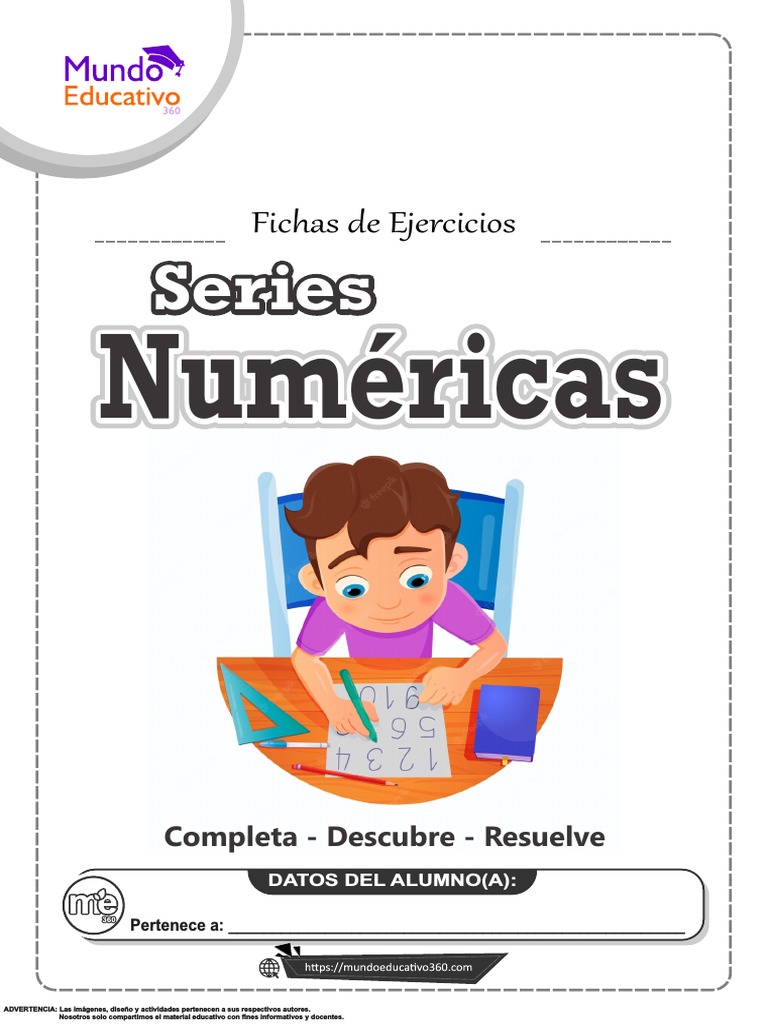 Fichas Series Numéricas Me360 | PDF