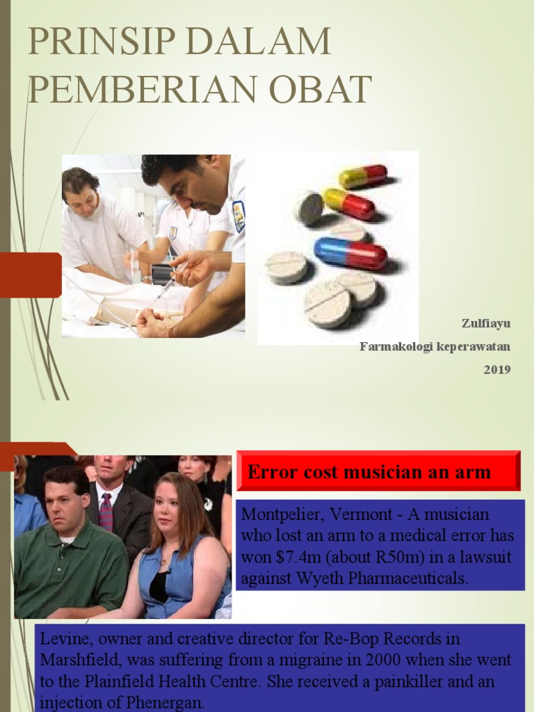 Prinsip Dalam Pemberian Obat Ppt Download Free Pdf Medical