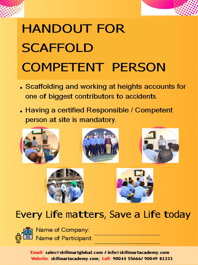 Handbook | PDF | Scaffolding | Manufactured Goods