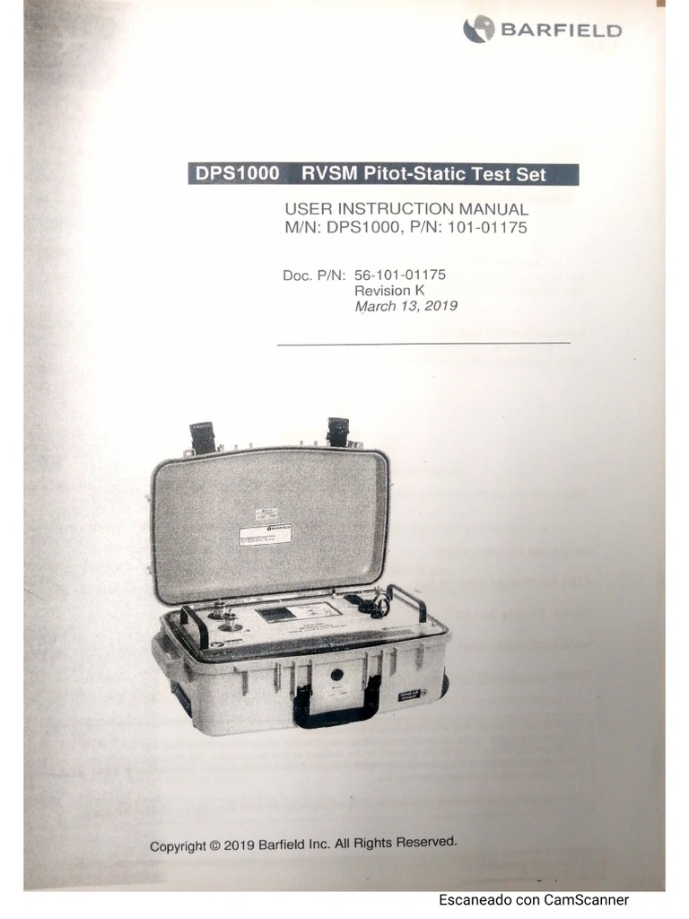 DPS1000 Manual | PDF