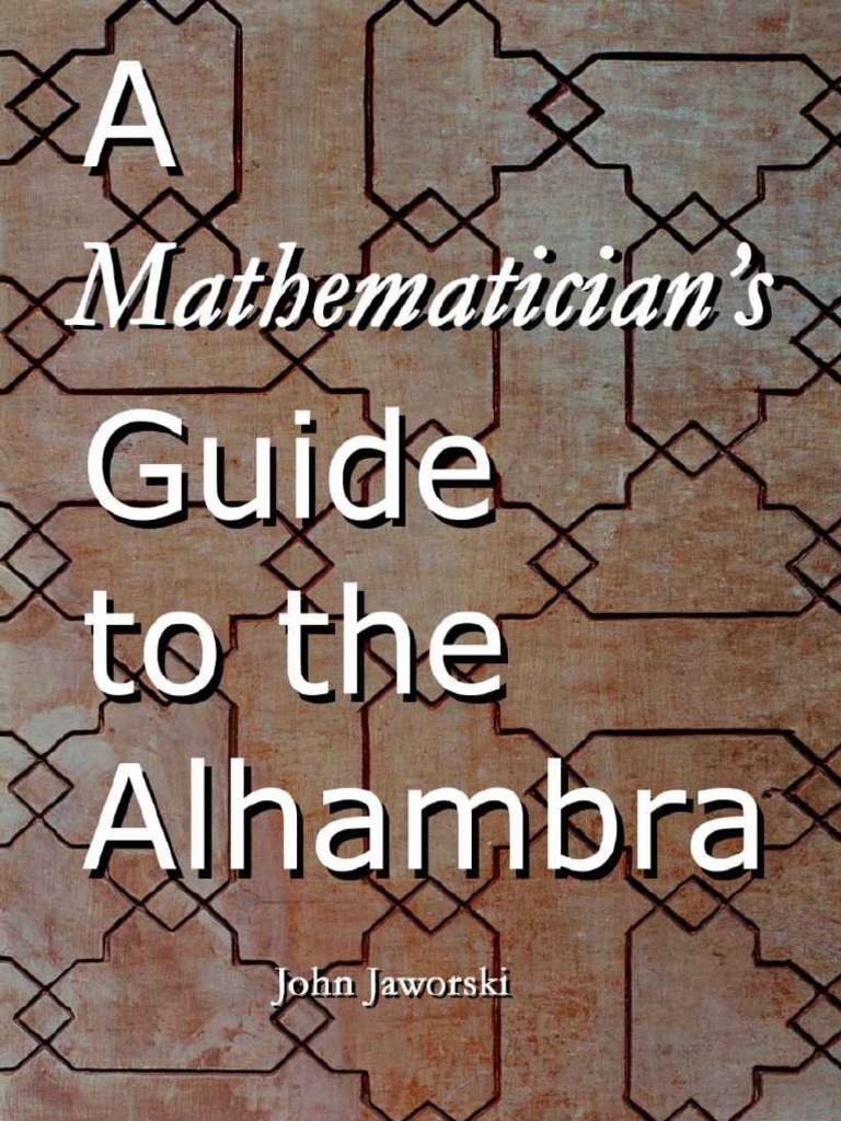 Guía Matemática A La Alhambra | PDF | Pattern | Symmetry