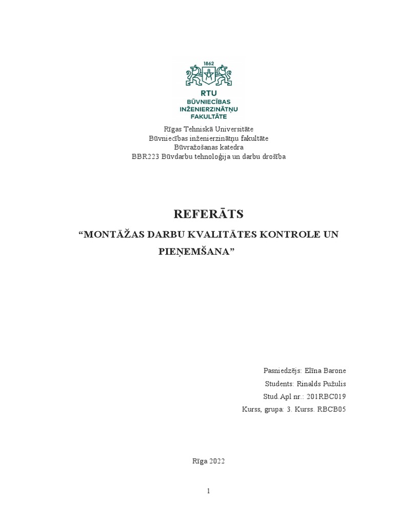 Referāts_201RBC019 | PDF
