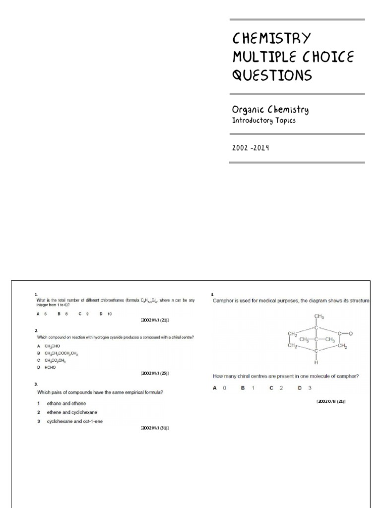 13 Organic Chemistry Intro | PDF