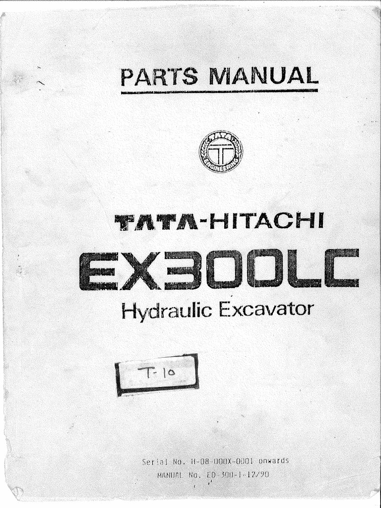 EX 300 Parts Book | PDF