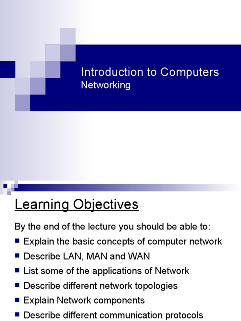 3 Introduction To Computers | PDF | Computer Network | Network Topology