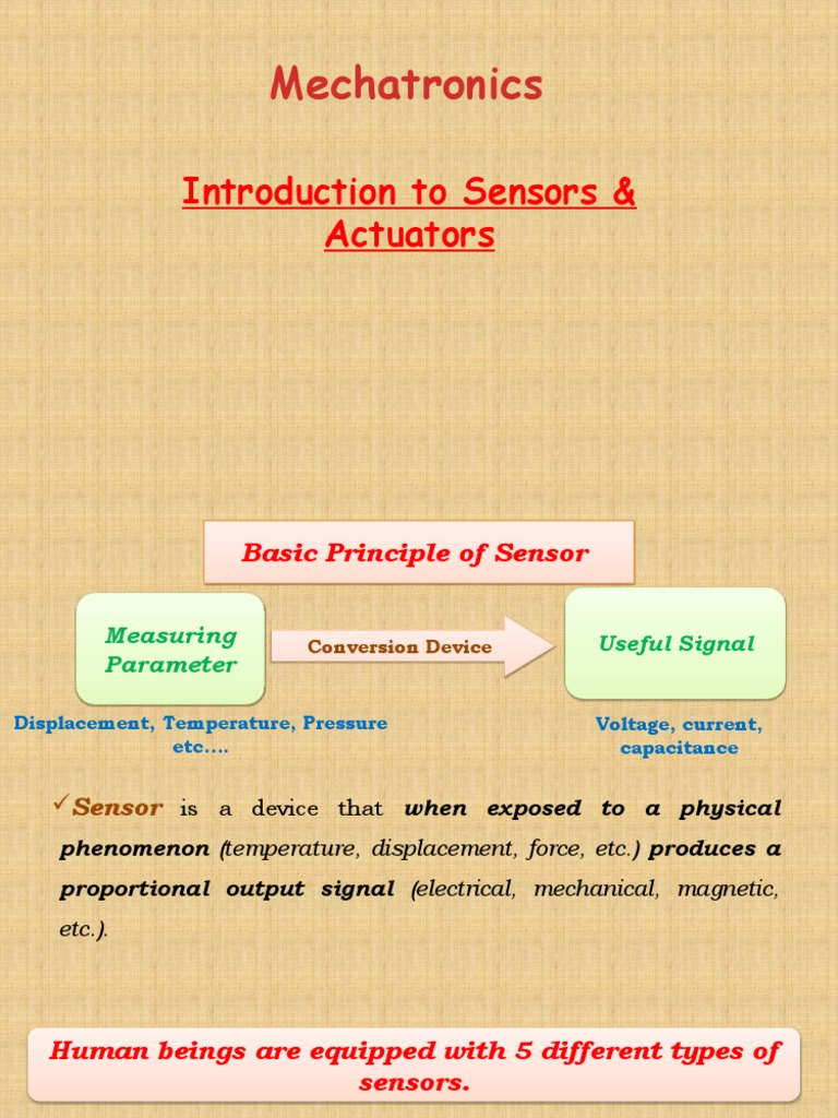 Sensors And Actuators Pdf Electric Motor Electrical Resistance