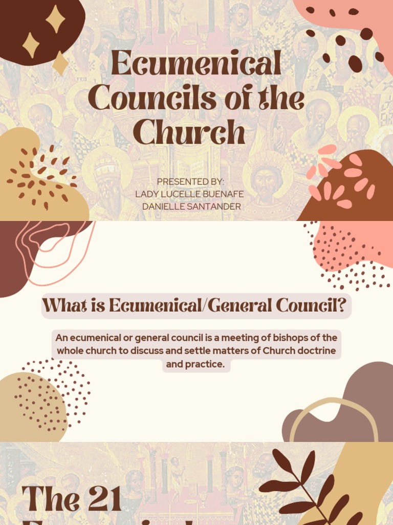 Ecumenical Councils of The Church | PDF | Catholic Church | Pope