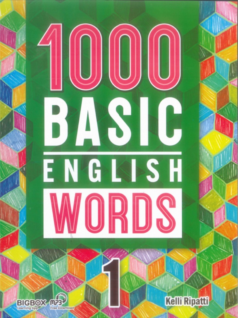 1000 Basic English Words 1 - Goc | PDF