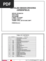 DITO Cell Site Detailed Design Drawing | PDF | High Voltage ...
