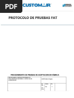 Protocolos de Pruebas Fat y Sat | PDF | Ingeniería mecánica | Hogar ...
