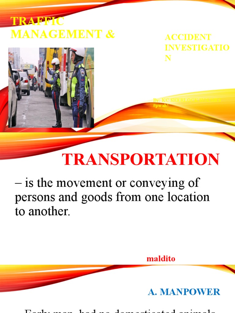 Traffic-management-accident-investigation | PDF | Wright Brothers | Traffic