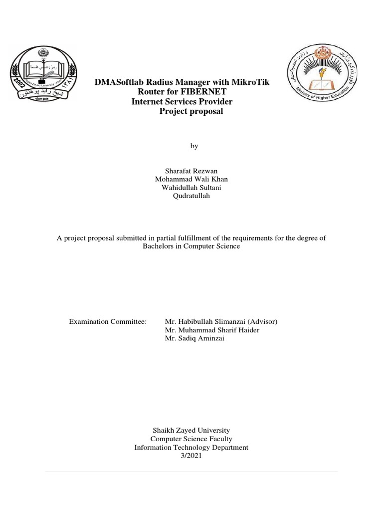 DMAsoftlab Radius Manager For Fibernet Telecom Isp Proposal | PDF ...