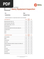 Tool Box Checklist | PDF | Technology & Engineering