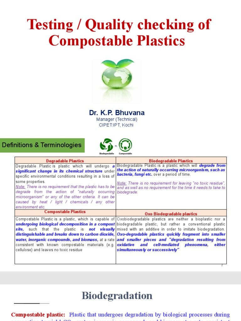 Compostable Plastics Testing Guide | PDF | Biodegradation | Plastic