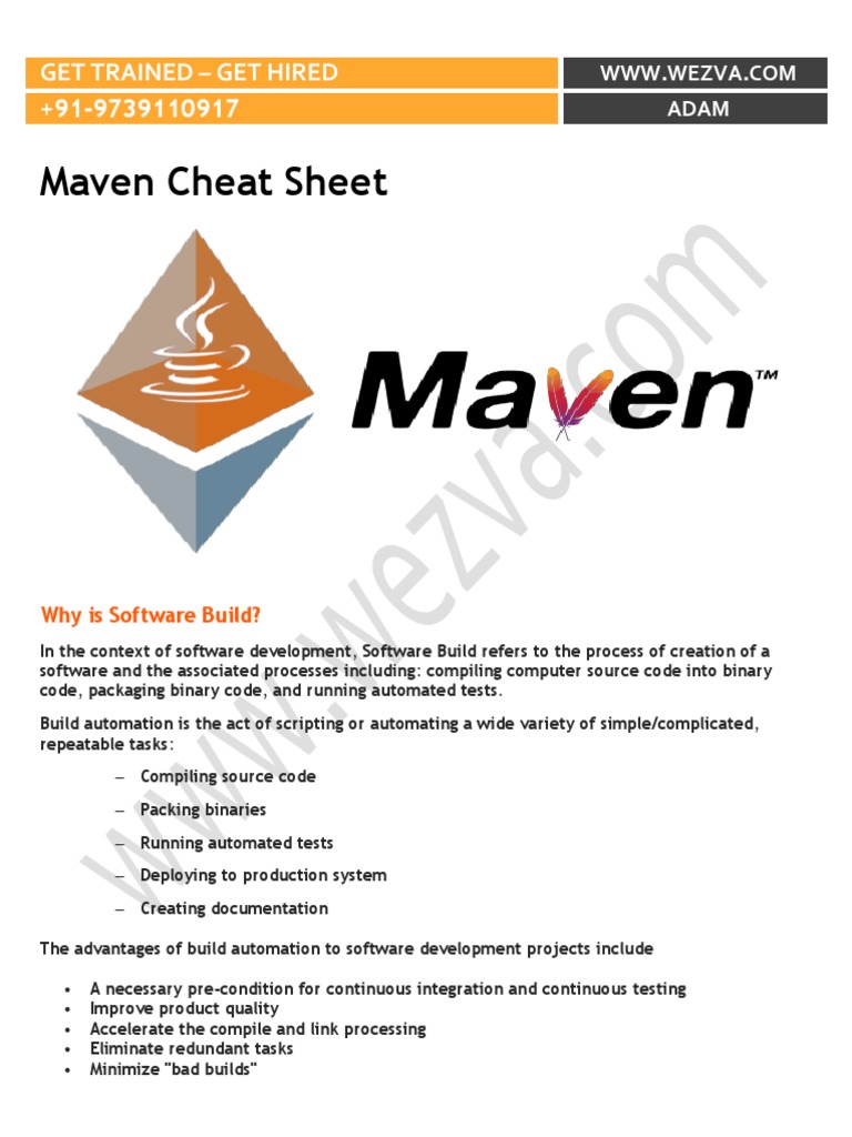 Maven PDF Adam's Wezva Technologies | PDF | Computer Engineering | Information Technology