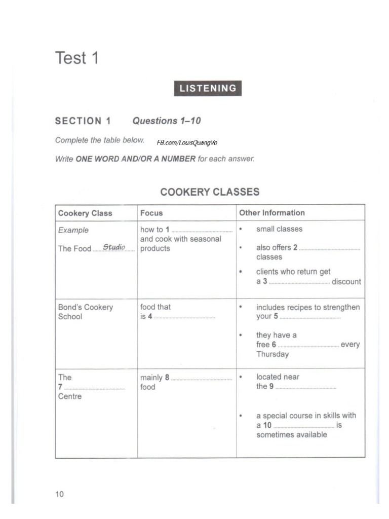 IELTS L1 Inclass | PDF