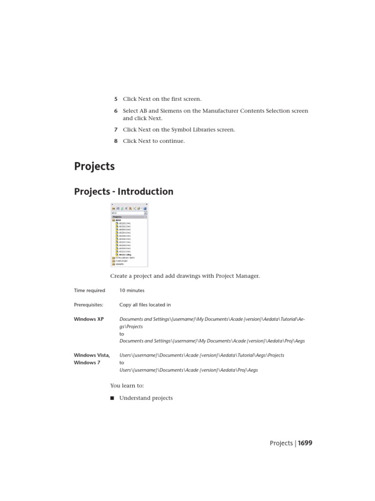 Projects - Introduction | PDF | Auto Cad | Microsoft Windows