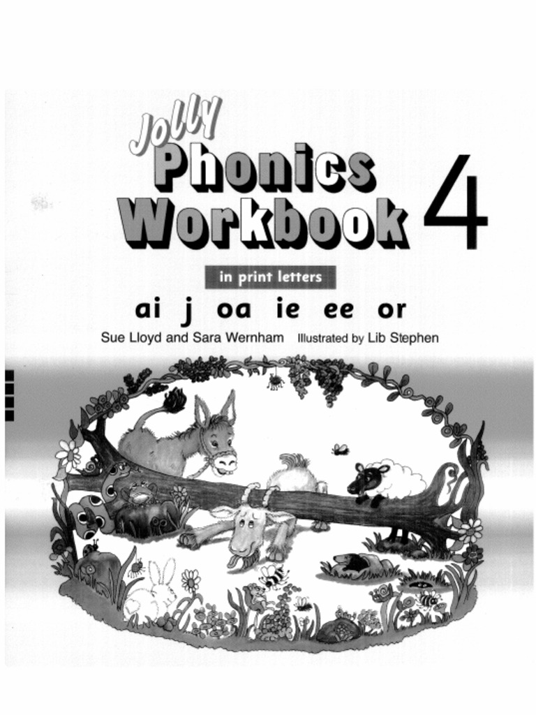 Jolly Phonics Workbook 4 | PDF