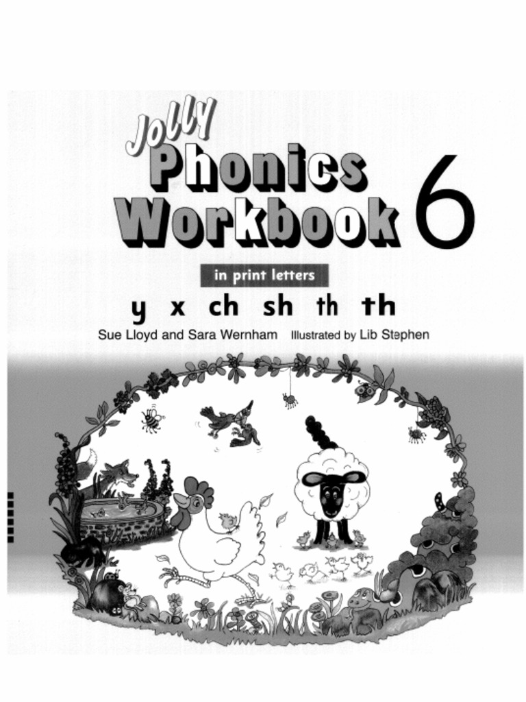 Jolly Phonics Workbook 6 | PDF