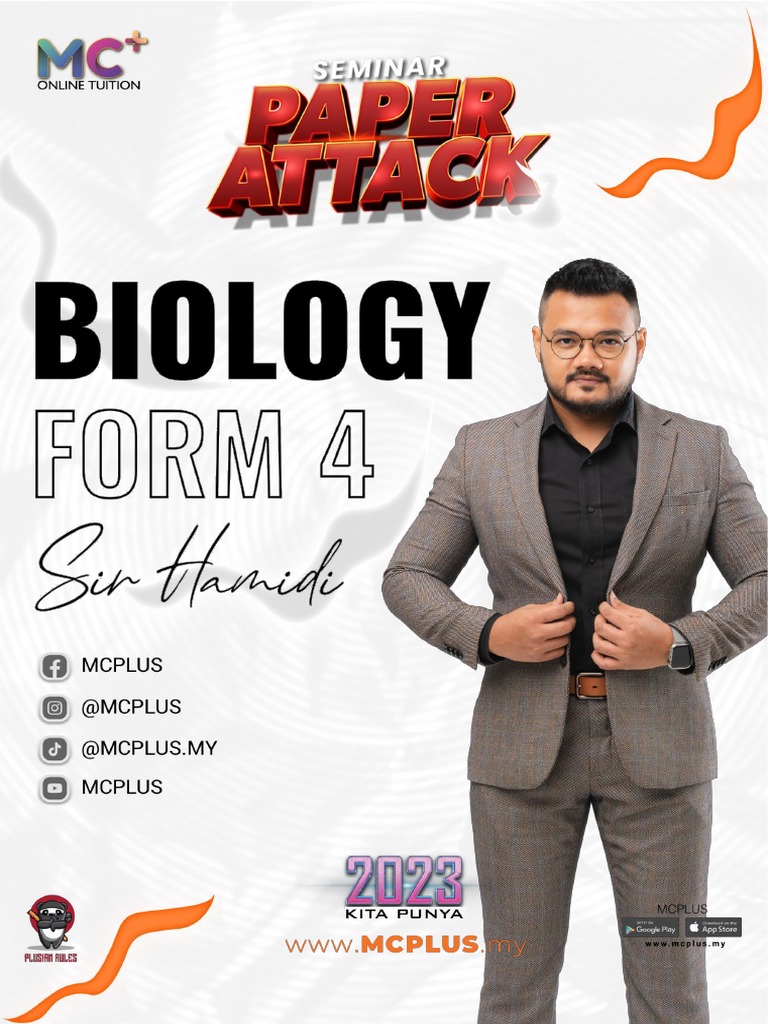 Seminar Paper Attack Form 4 Bio MR Hamidi 210720 - 230721 - 151206 ...