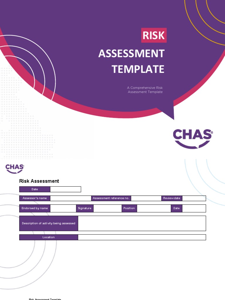Comprehensive Risk Assessment Template | PDF | Risk | Risk Assessment