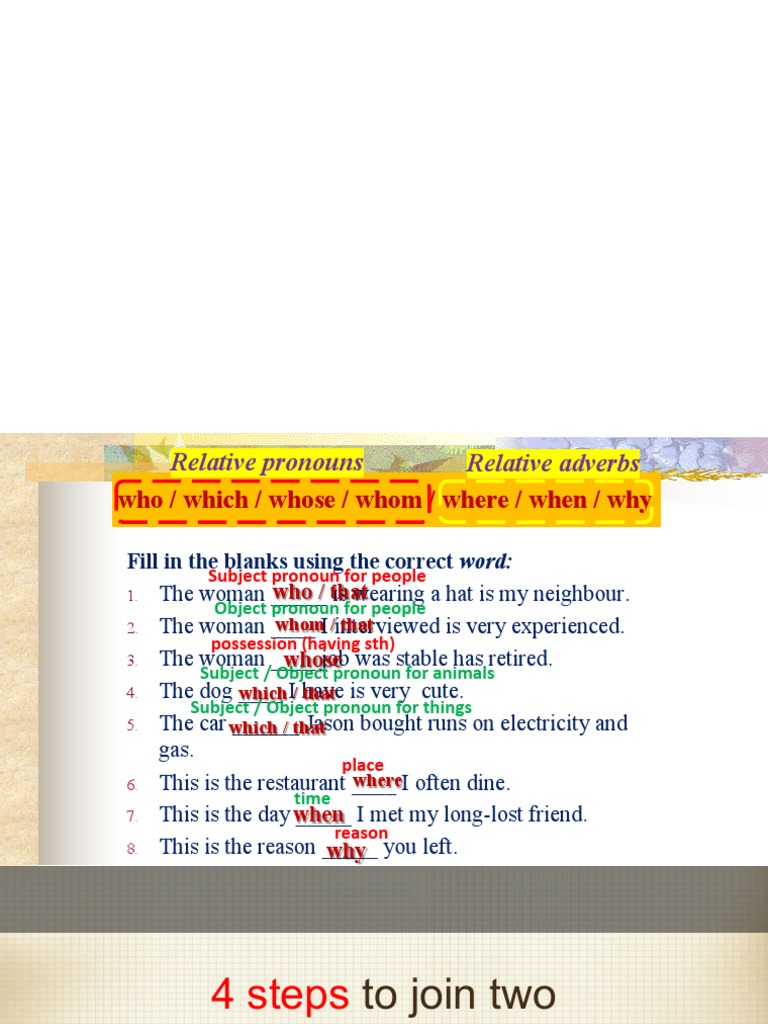 Relative Clauses | PDF