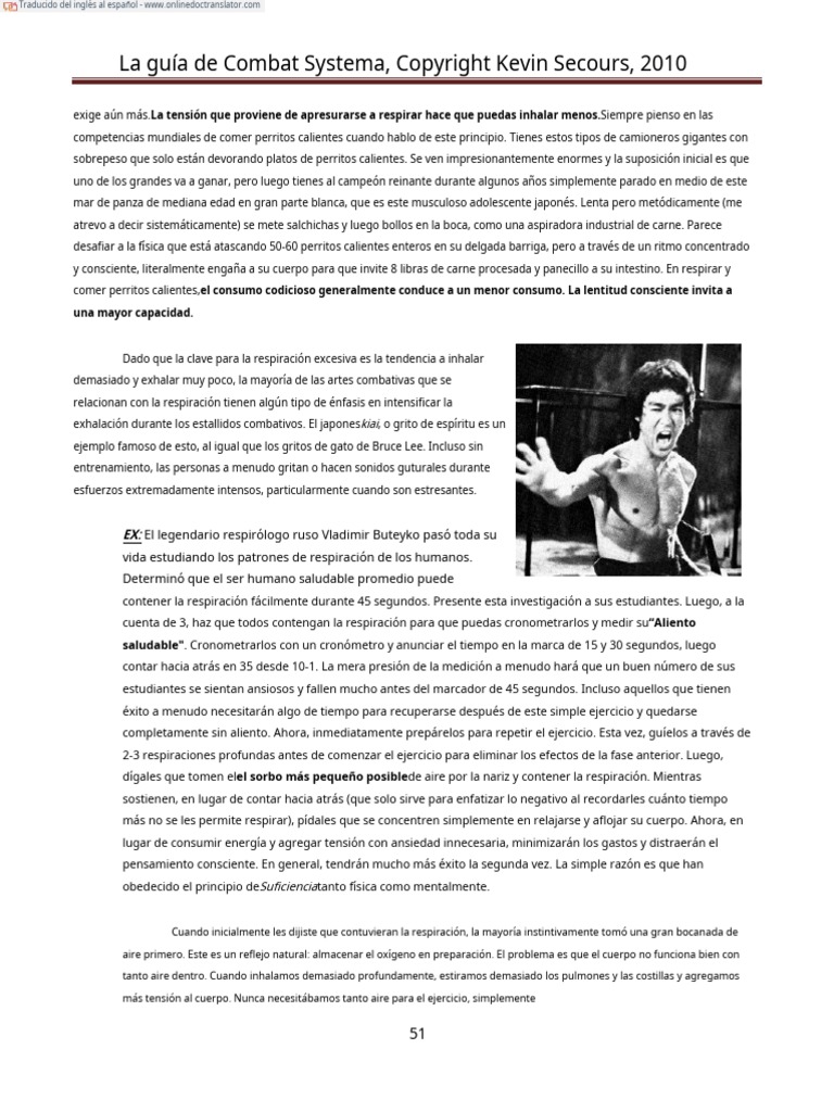 The Combat Systema Guidebook by Kevin Se (051-070) .En - Es | PDF ...
