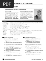 SCA Persona Worksheet | PDF | Sibling | Marriage