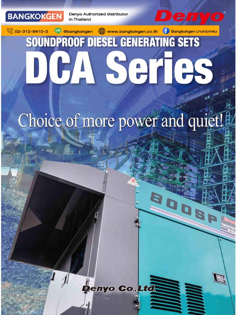 Denyo Gen Three Phases | PDF